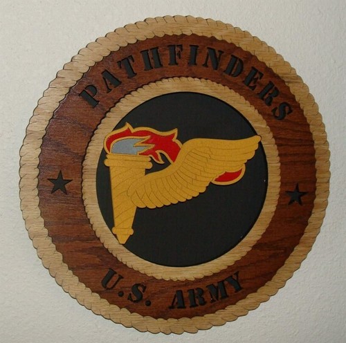 US Army - Pathfinders - Laser Cut 3D Wood Wall Tribute Plaque 11¼" | eBay