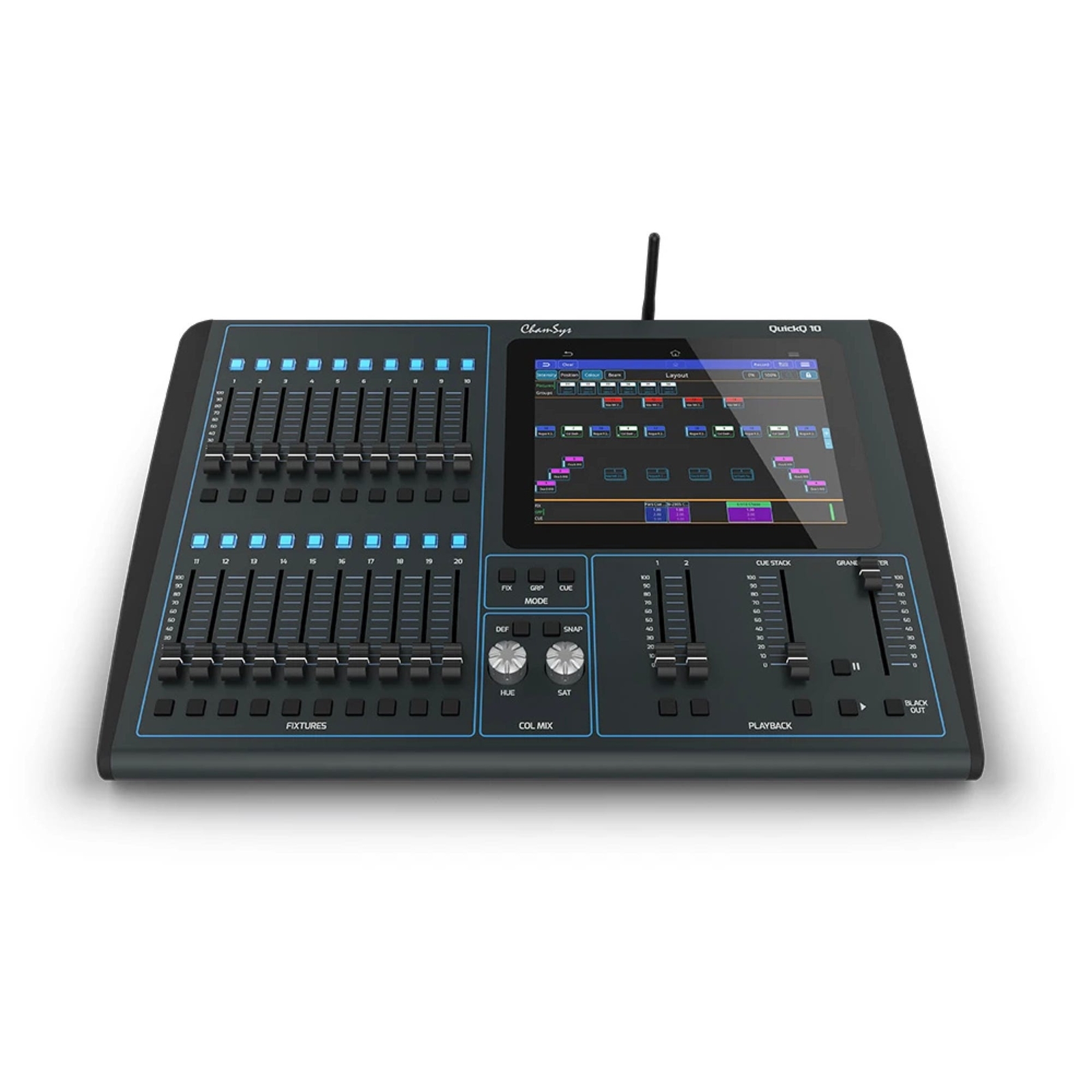 ChamSys QuickQ 10 1-Universe Compact Lighting Console | eBay