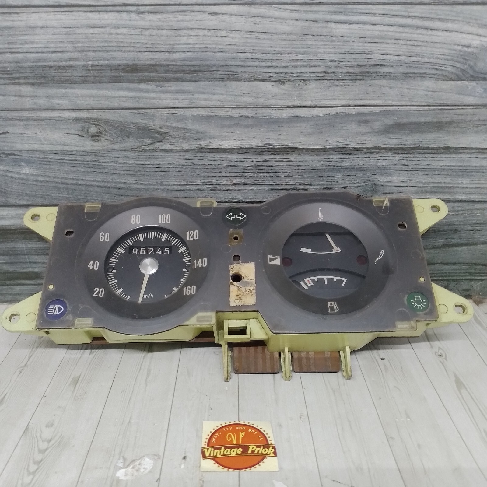 Vintage Speedometer Interior Gauge Dashboard Fits For Simca 1000 LS NOS ...