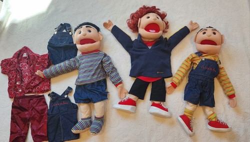 Lot of Three Hand Puppets and Clothing | eBay