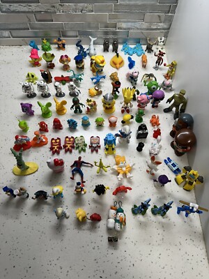 Lot 94 pcs Disney Kinder Huge Lot mixed PVC & Plastic Figures Toys | eBay