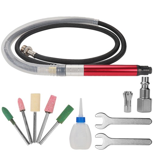 Air Micro Die Grinder Kit Pencil Type Pneumatic Tool with Grinding Head ...