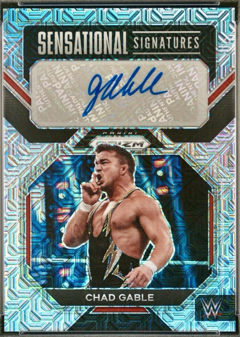 2023 Panini Prizm WWE - Sensational Signatures Chad Gable #SN-CHG Mojo ...