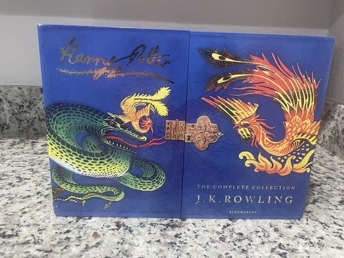Harry Potter Signature Edition Hardback Complete Boxed Set All 7 Books ...