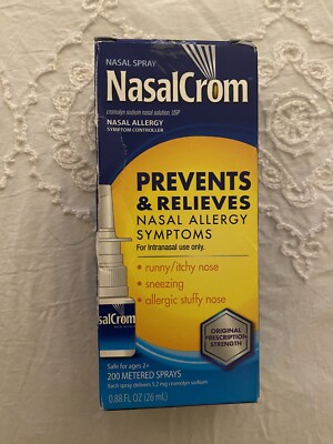 Nasalcrom Nasal Allergy Symptom Spray 0.88 oz Exp 2025+ 885486349719| eBay