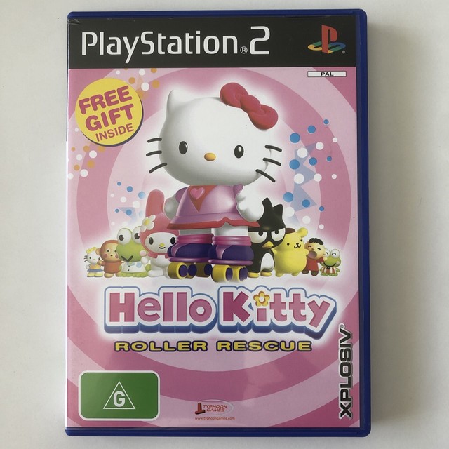 Ps2 PlayStation 2 Game Hello Kitty Roller Rescue With Booklet Gg36 for ...