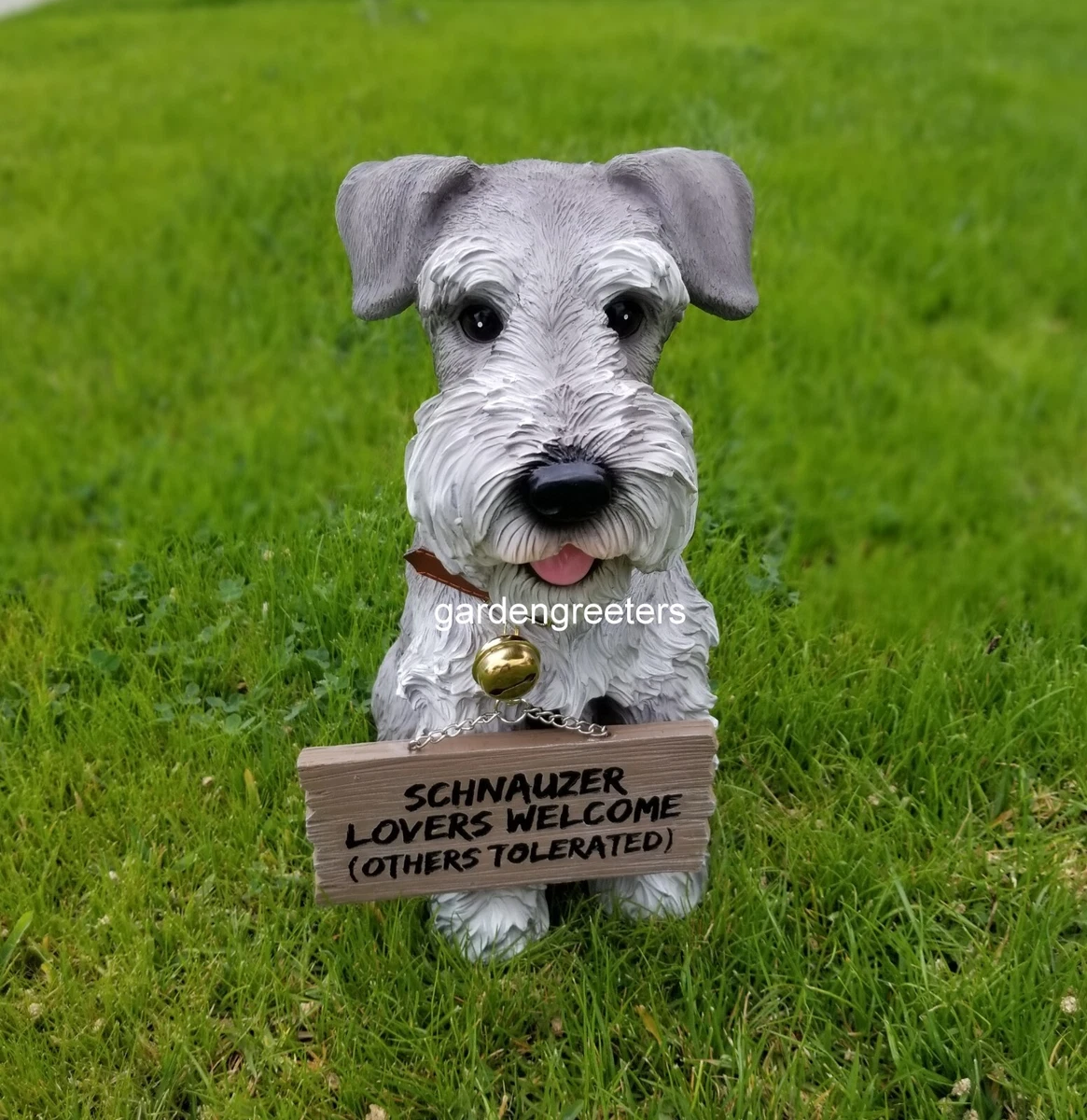 Outdoor Schnauzer Statues