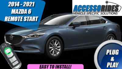 Fits: 2014 2015 2016 2017 2018 2019 2020 MAZDA6 PLUG & PLAY REMOTE CAR ...