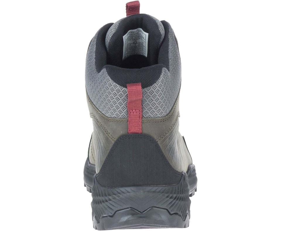 Merrell Men's Forestbound Mid Waterproof Boots J034767 Merrell Grey NEW ...