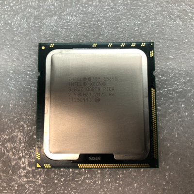 Intel LGA1366 6-Core Xeon E5645 SLBWZ 2.40GHz/12M/5.86 COSTA RICA 2個セット ...