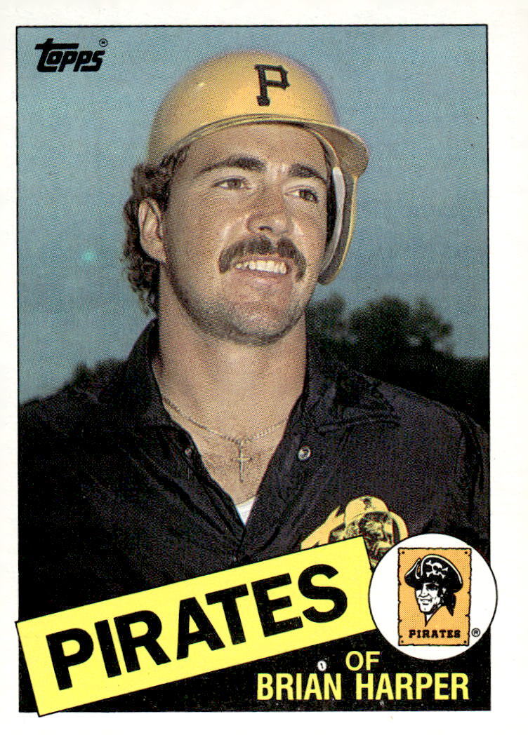 1985 Topps #332 Brian Harper - Pittsburgh Pirates | eBay