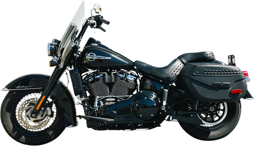 ULTRACOOL - SMS8-1G - Side Mount Oil Cooler Kit - Black - M8 for HD ...