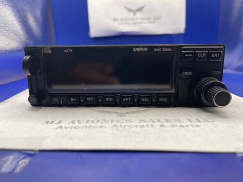 GARMIN GNC 250XL GPS/COMM 14 VDC P/N 011-00295-00 WITH FRESH FAA FORM ...
