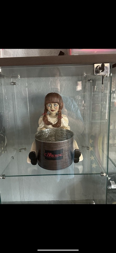 The Conjuring Last Rites Annabelle Doll Popcorn Bucket - IN HAND! Will ...