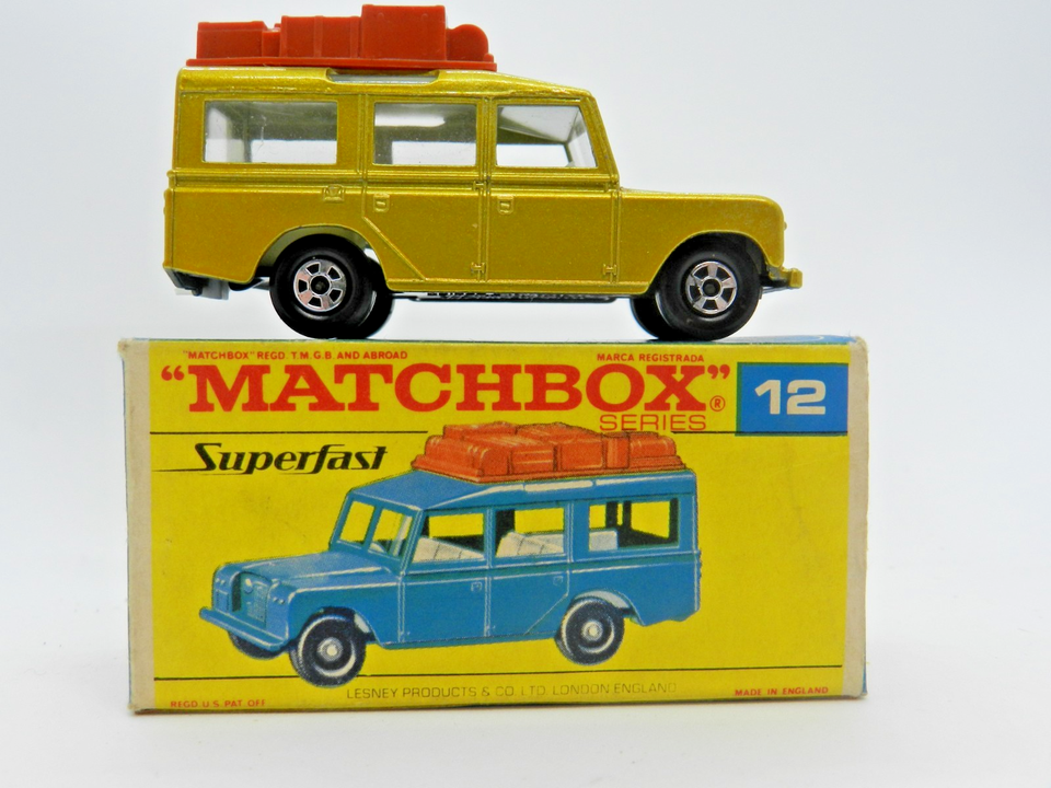 Matchbox Superfast Boxed no 12 Land Rover | eBay UK