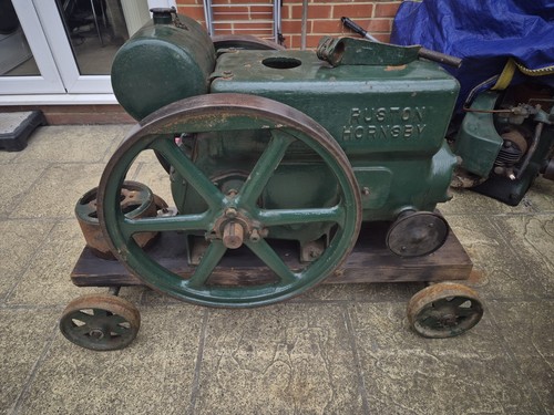 Ruston Hornsby 9PB 4.5hp Stationary Engine. Good Runner. | eBay UK