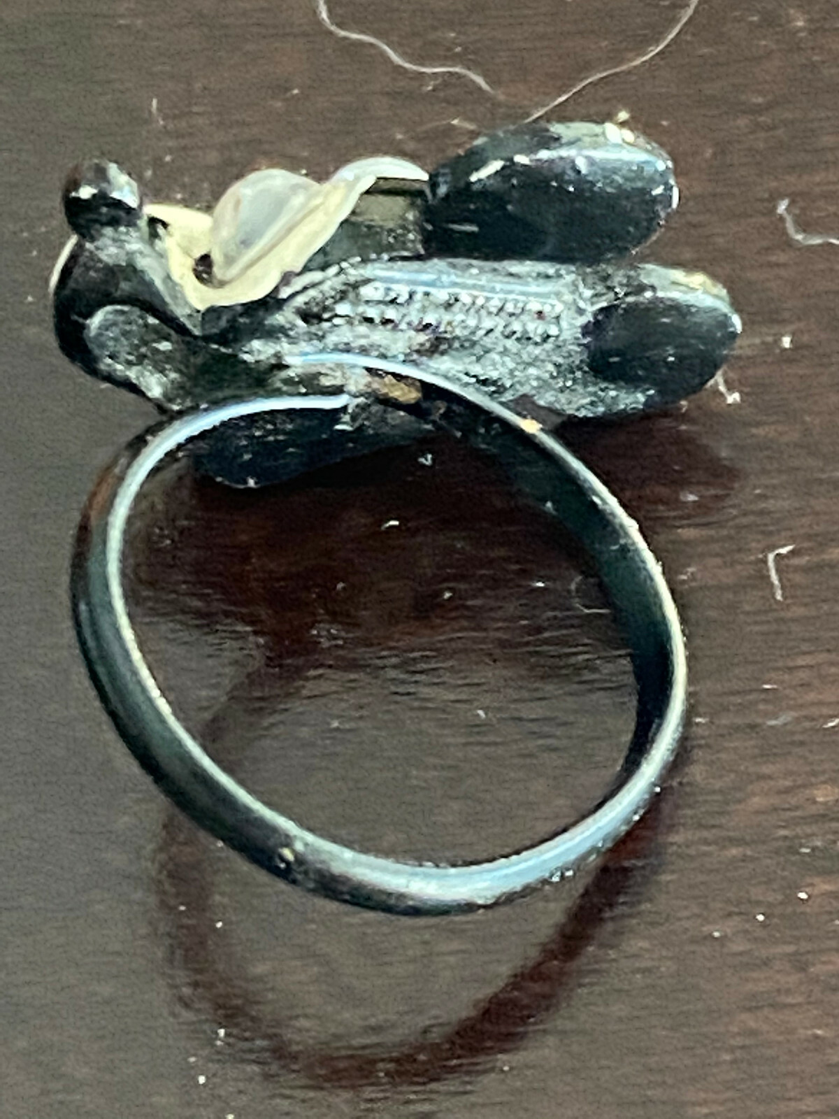 VINTAGE MICKEY MOUSE RING WITH ANIMATED EYES THAT MOVE - Gem