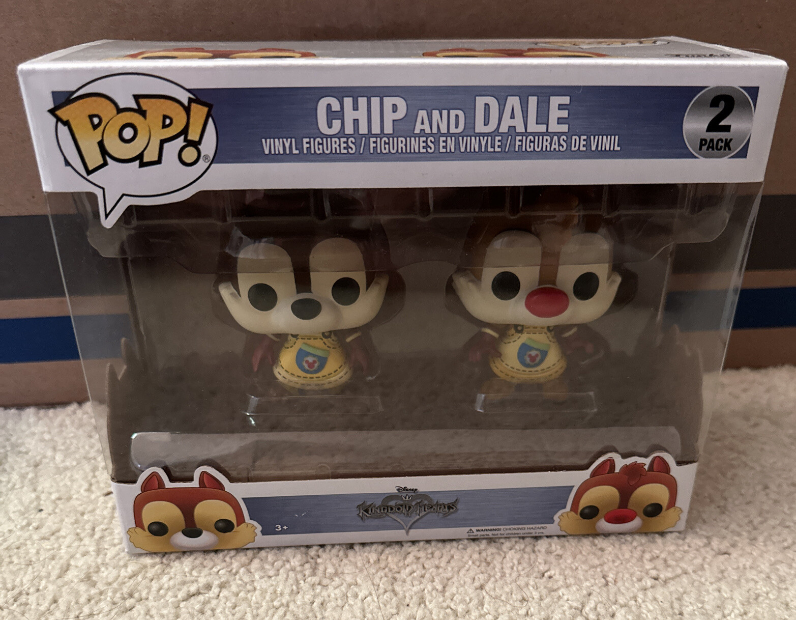 Funko POP! Chip and Dale Disney Kingdom Hearts 2 Pack | eBay