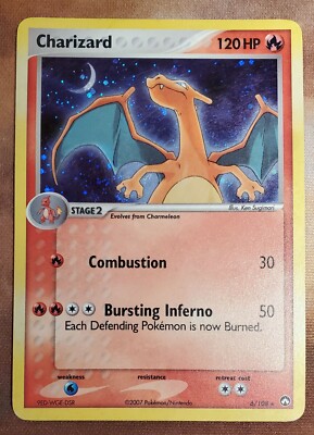 MP - CHARIZARD - EX Power Keepers- 6/109 - Holo - Pokemon - Swirl ...
