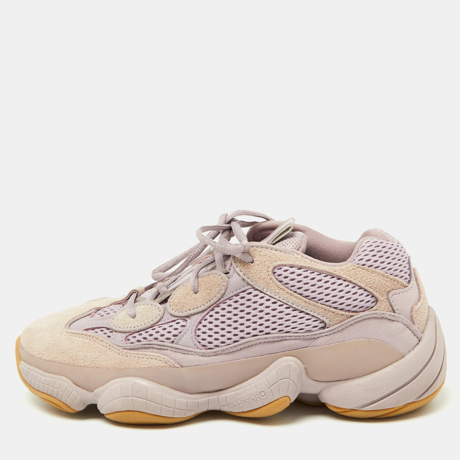 Yeezy x Adidas Purple Mesh and Suede 500 Soft Vision … - Gem