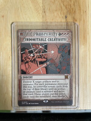 x1 Indomitable Creativity OTP Breaking News MTG 25 MYTHIC M/NM 1x | eBay