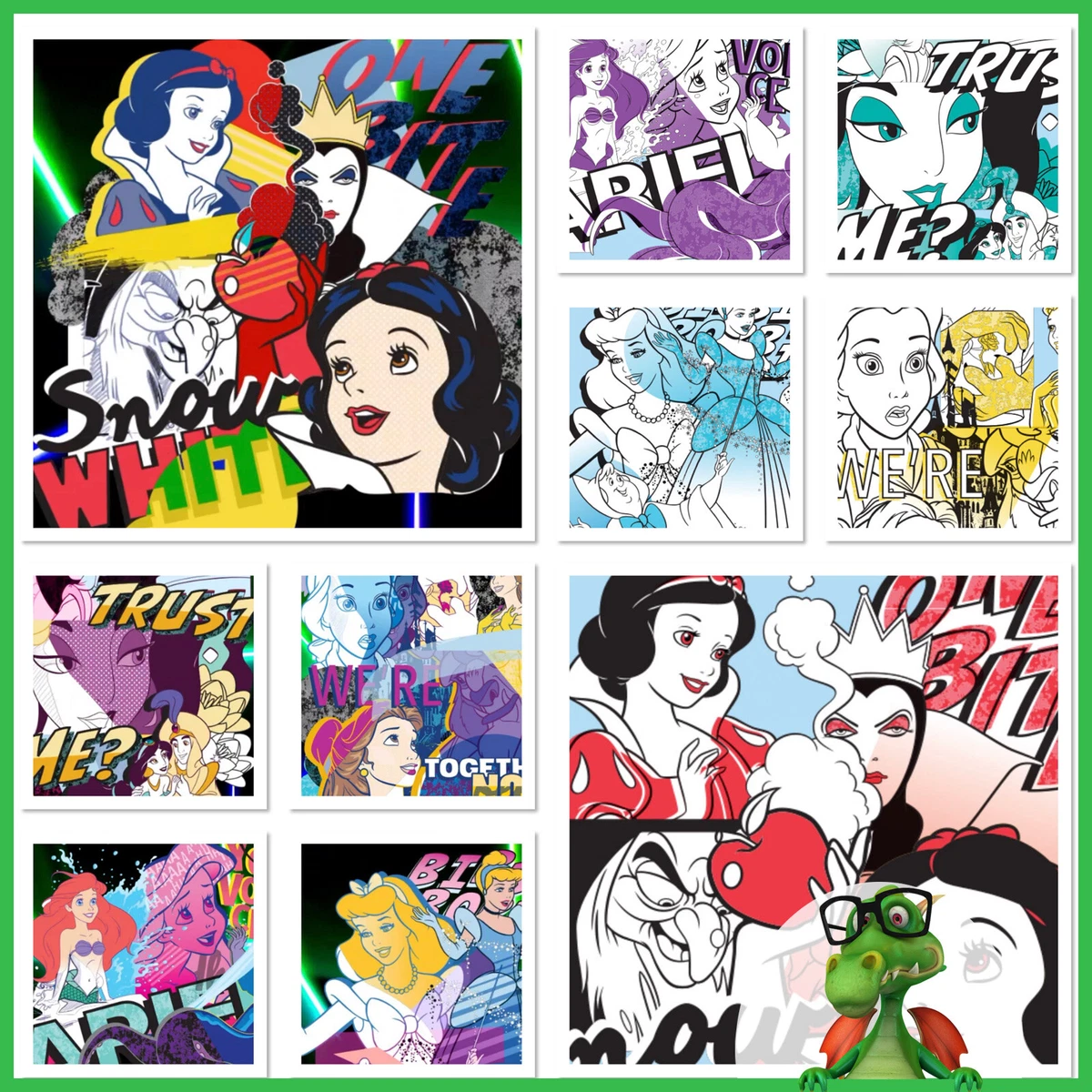 Pop Art Disney Princess