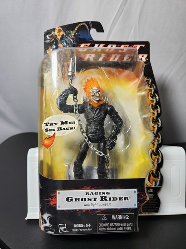 New sealed Raging Ghost Rider Action Figure 2007 Marvel Legends Movie ...