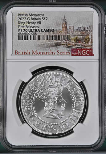 British Monarchs 2022 King Henry VII Silver Proof PF70 UC | eBay