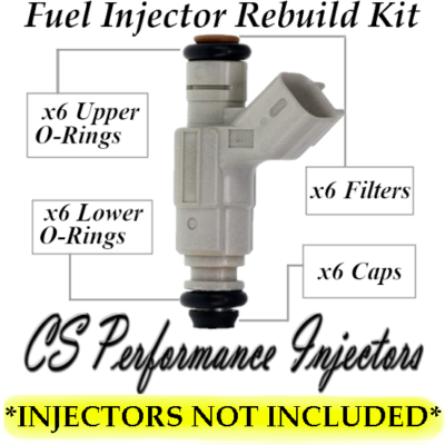 Fuel Injectors Rebuild Repair Kit fits 0280156245 for 2004 Ford Mercury ...