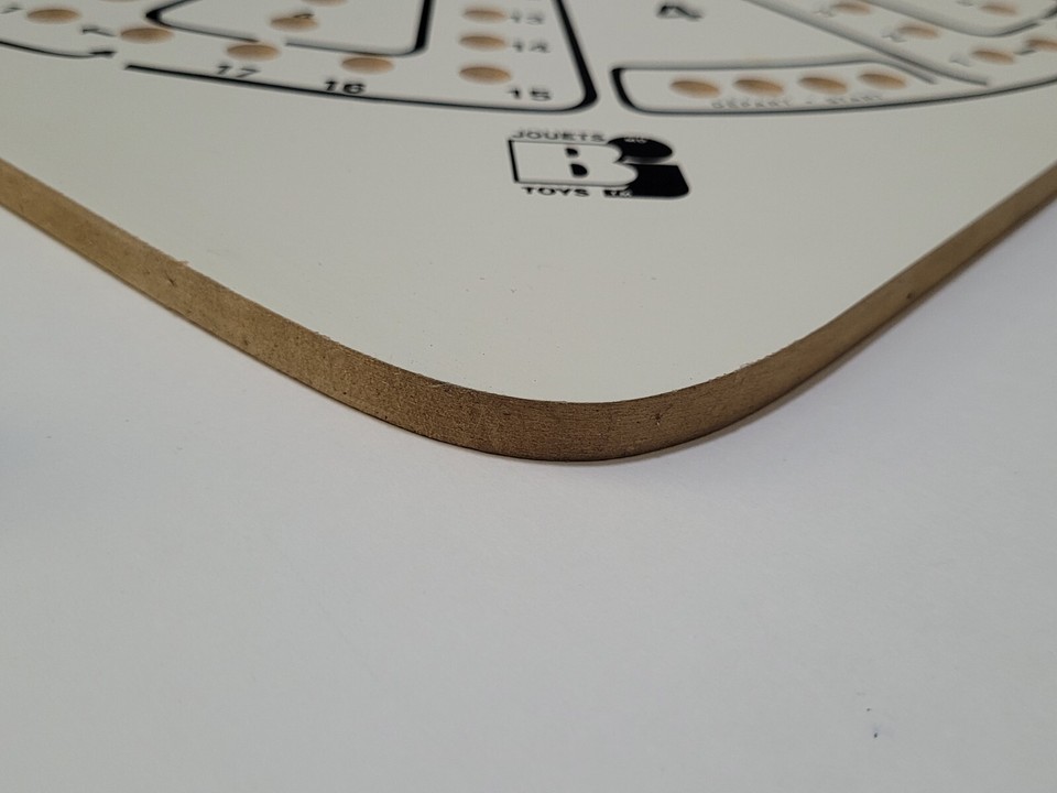 Vtg Super Six Tock Wooden Game Board By Jouets Toys of Canada 22" × 22 ...