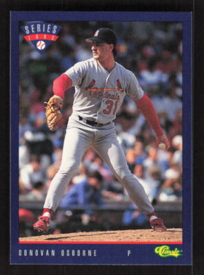 1993 Classic Game #T72 Donovan Osborne St. Louis Cardinals | eBay