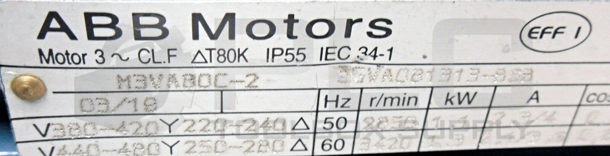 How To Read Abb Iec Motor Nameplate Details - Infoupdate.org