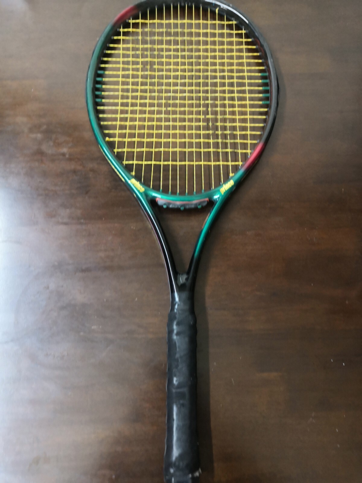 Prince Precision Graphite Pro 107 head 640pl 4 1/4 grip Tennis Racquet ...
