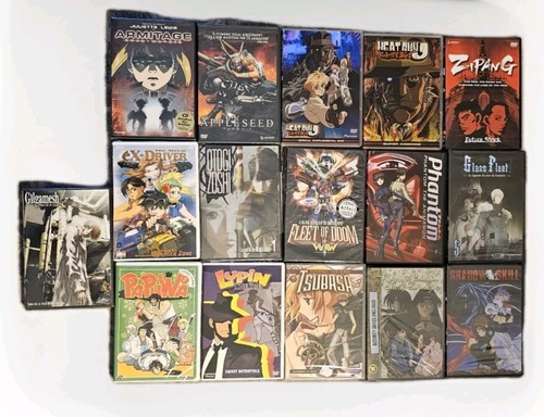 Anime Dvds Movies Lot Of 16 New Sealed and Used | eBay