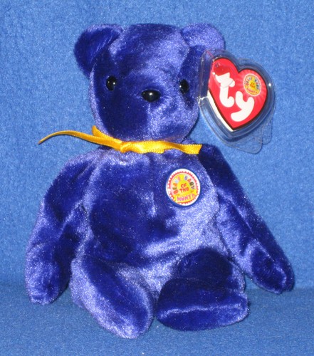 TY SAPPHIRE the BEAR BEANIE BABY - MINT with MINT TAG | eBay
