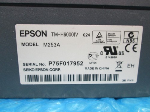 Epson TM-H6000IV M253A POS Multifunction Thermal Receipt Printer | eBay