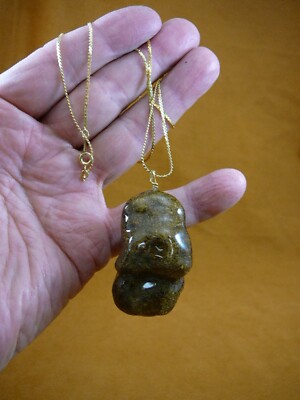 (PP10-1b) Real MOOSE POOP doo doo nugget gold NECKLACE jewelry - fun ...