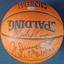 1987-88 Los Angeles Lakers Champions Team Signed NBA Game Basketball ...
