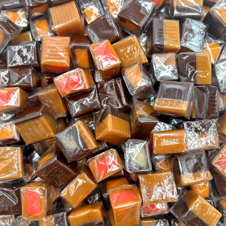 Assorted Caramels Filled Candy - Individually Wrapped, 3-Pound Pack | eBay