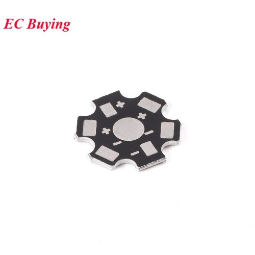 10pcs 1W 3W 5W Heat Sink LED PCB Aluminum Star Base Plate Circuit Board ...