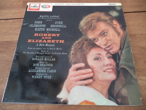 MARTIN LANDAU "Robert & Elizabeth" John Clements, June Bronhill UK LP ...