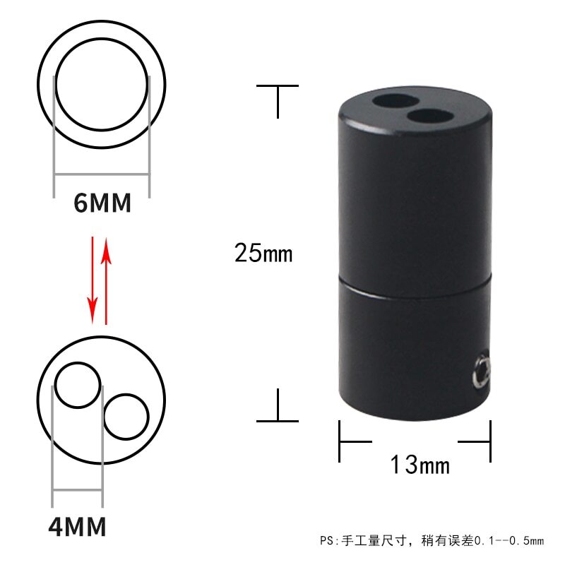 1pcs Aluminum Cable Splitter Y Pant Boot for HiFi Audio Speaker RCA ...