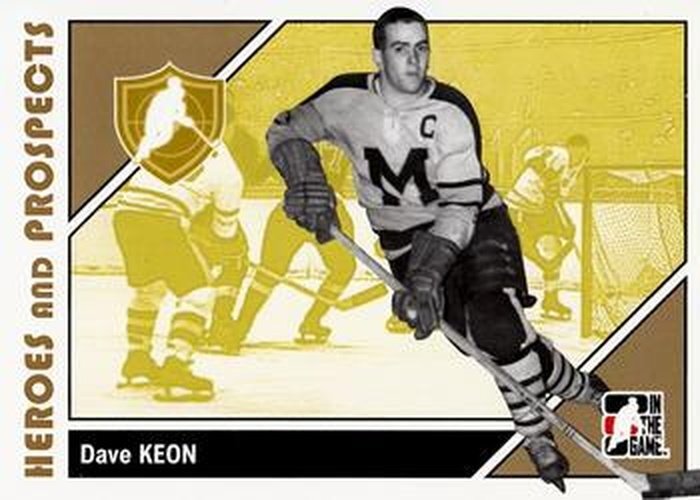 #11 Dave Keon - St. Michael's Majors - 2007-08 In The Game Heroes and ...