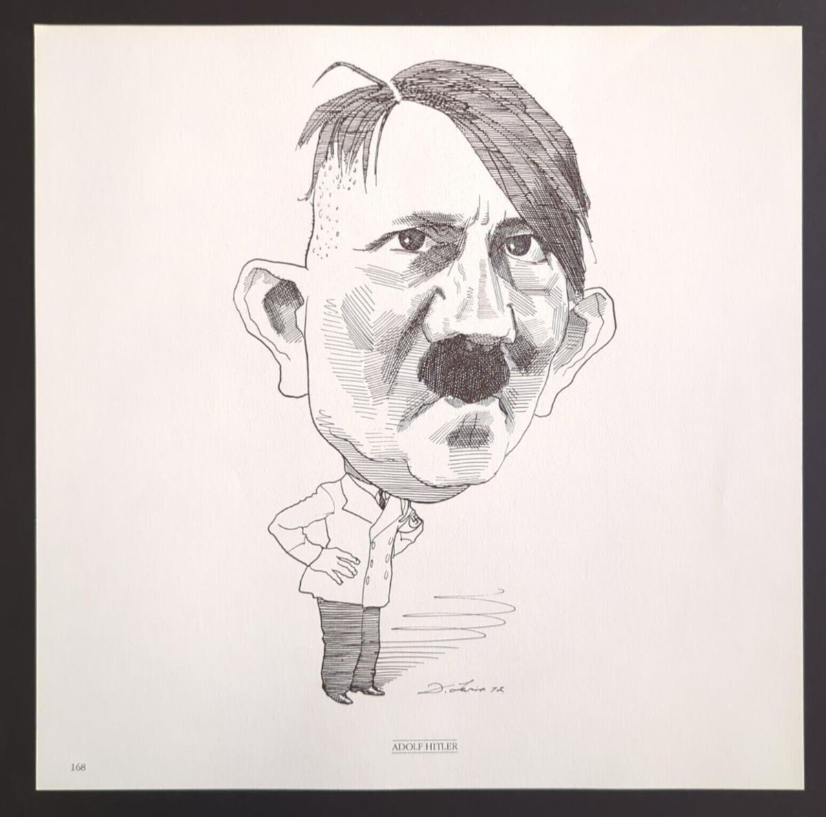Hitler Dictator Cartoon