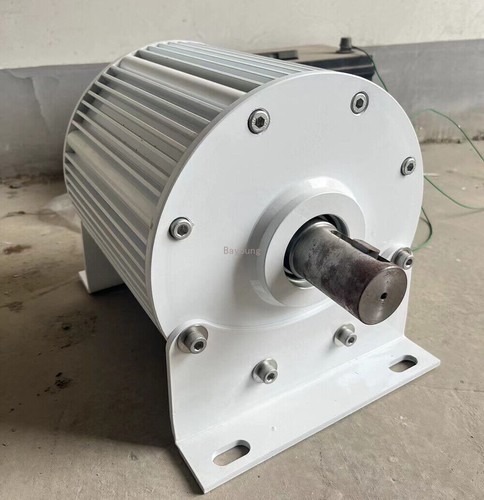 5KW Low Torque 333rpm Permanent Magnet Generator 48V-220V 110V 3Phase ...