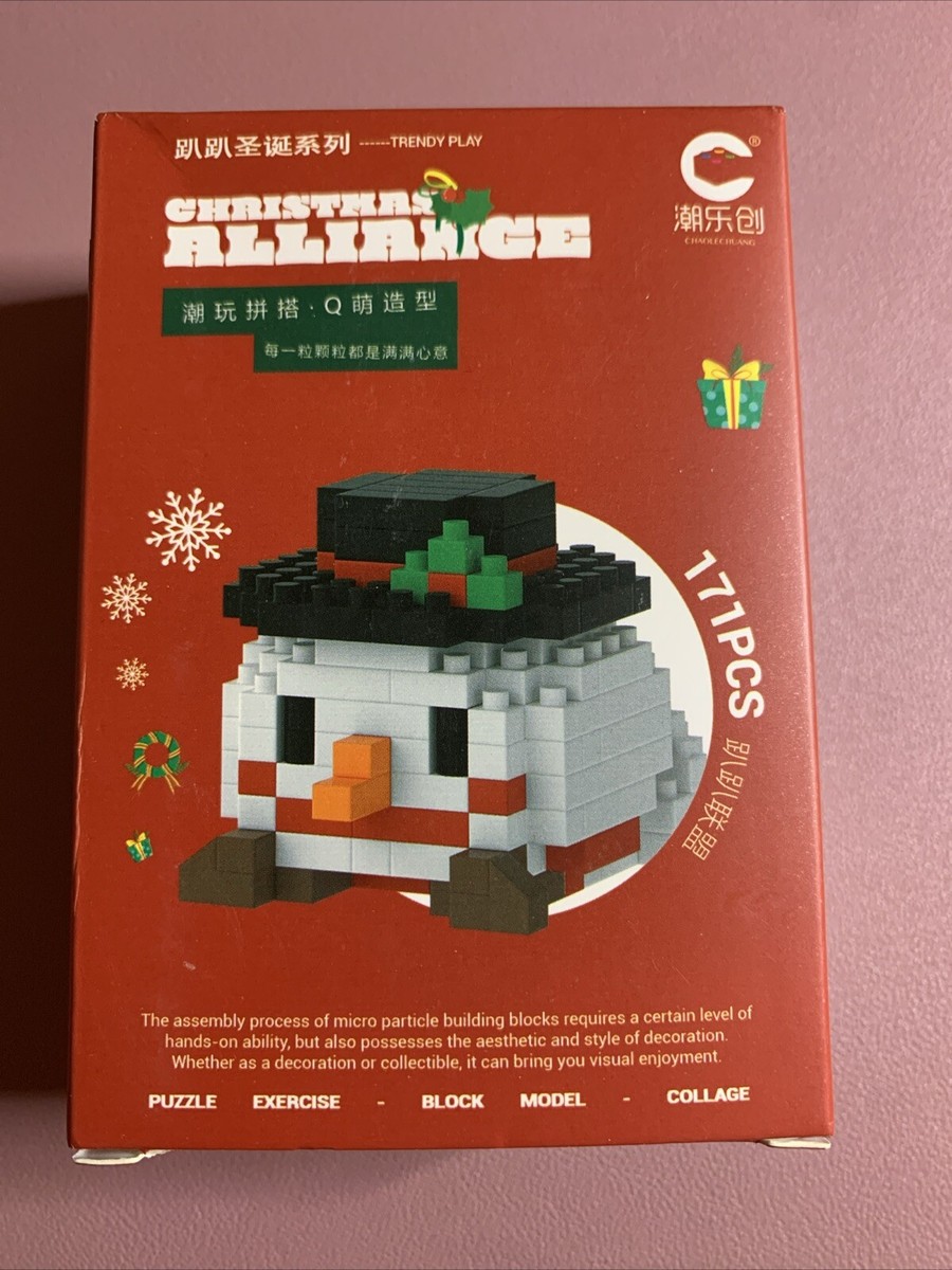 Snowman Material Blocks