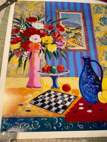 Jean-Claude Picot (1933 - 2020) "La Vase Bleu De Madrid ...