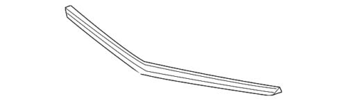 GM OEM 10-13 Camaro Front Bumper Grille Grille Components-Upper Grille ...