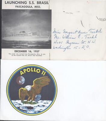 launching S.S. Brazil/Apollo 11 | eBay
