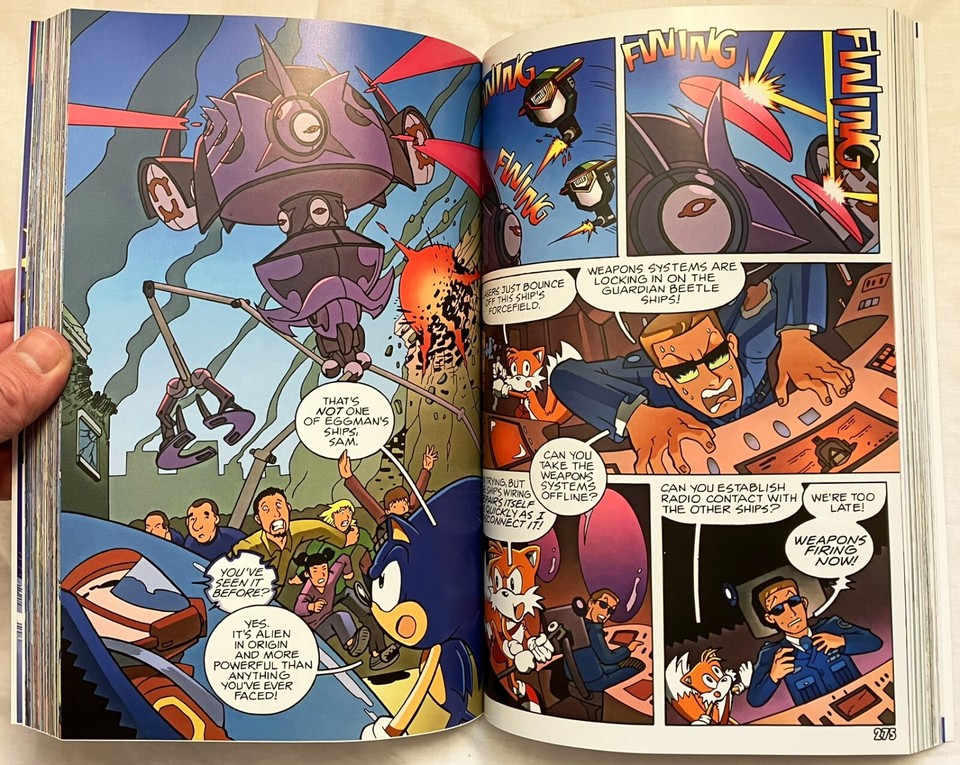 Sonic X Archie Comics Omnibus Collection Issues 1-40 - 2 Volumes ...